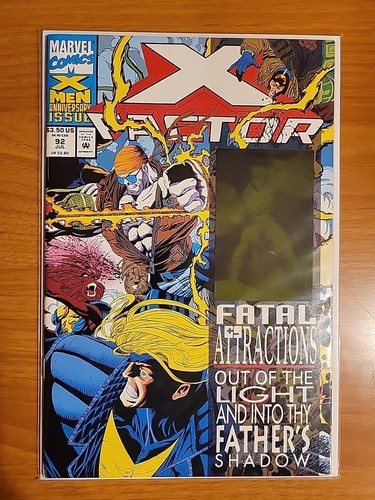 X FACTOR #92- 1st Exodus ----FATAL ATTRACTIONS HOLOGRAM COVER! 1993 MARVEL NM | eBay