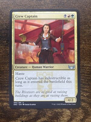 Crew Captain 180/281 Streets of New Capenna MTG Magic The Gathering ...