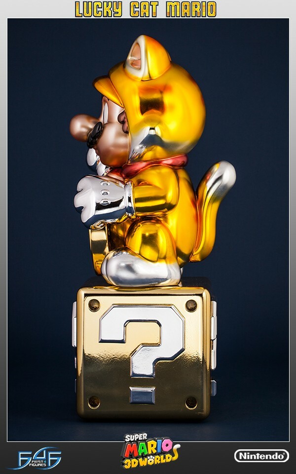 Lucky Cat Mario Statue Nt XM SS Gaming Heads Nintendo F4F First 4 ...