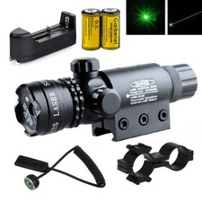 Tactical Armed Forces Green Dot Laser Scope Sight Module Picatinny Rail ...