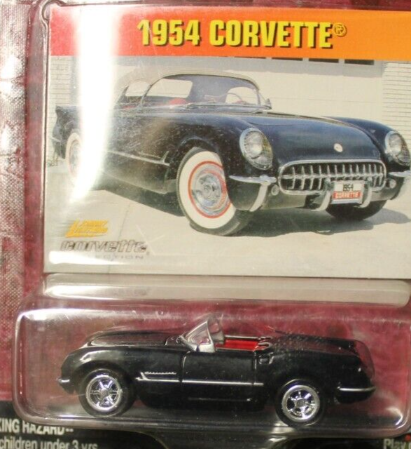 Johnny Lightning - Corvette Collection -1954 Corvette - 1:64 | eBay