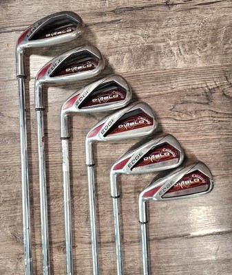 Callaway Diablo Edge Iron Set 5-PW Uniflex Steel Mens LH | eBay