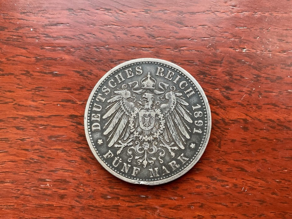 German Silver Coin 1891, Lot 99 | eBay UK