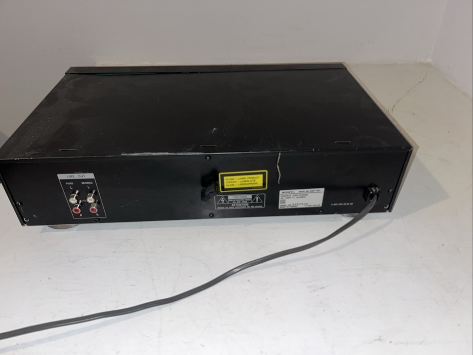 Sony CDP-591 CD player Fully Working 1990 HiFi Seperate Cd Player ...