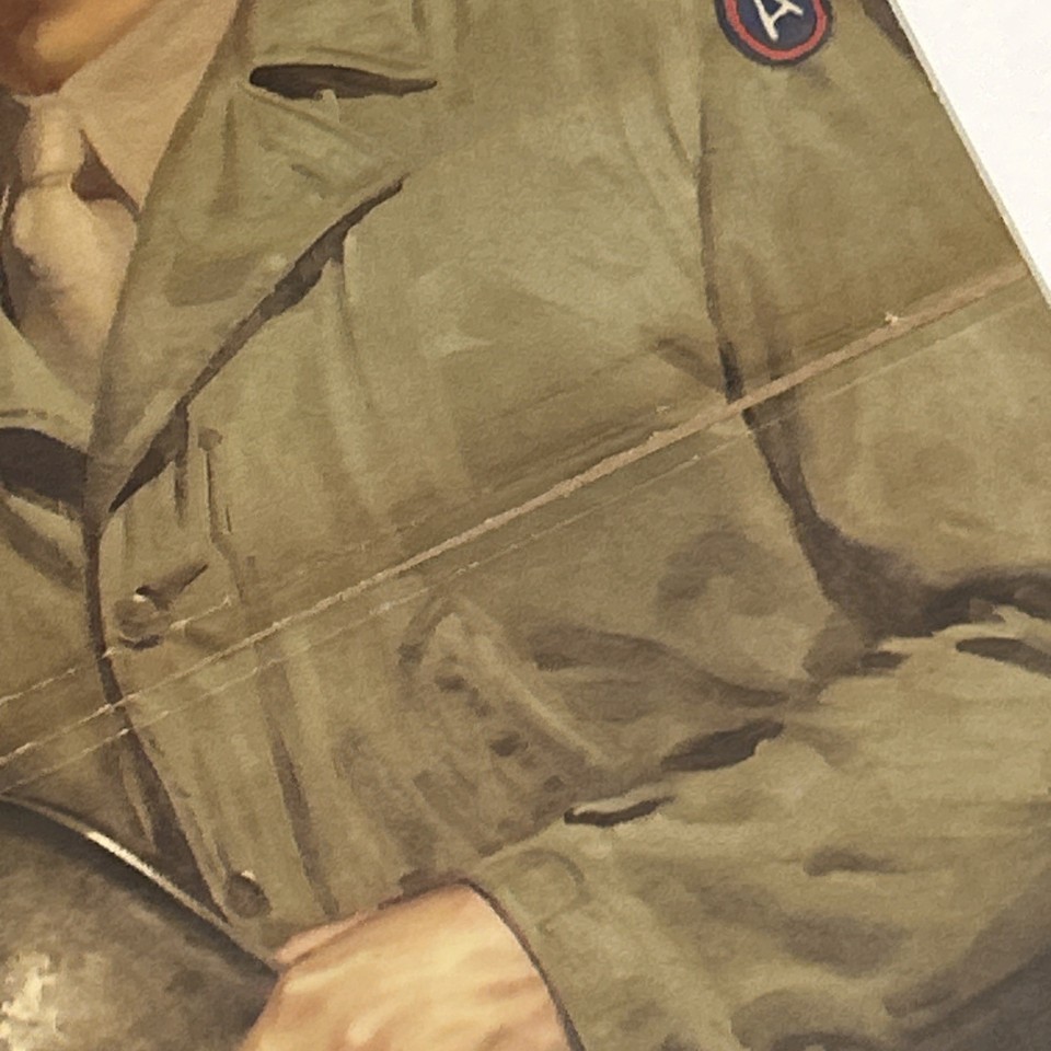 Picture Of George Patton In Prayer. WW2 Patton, Original Wartime ...