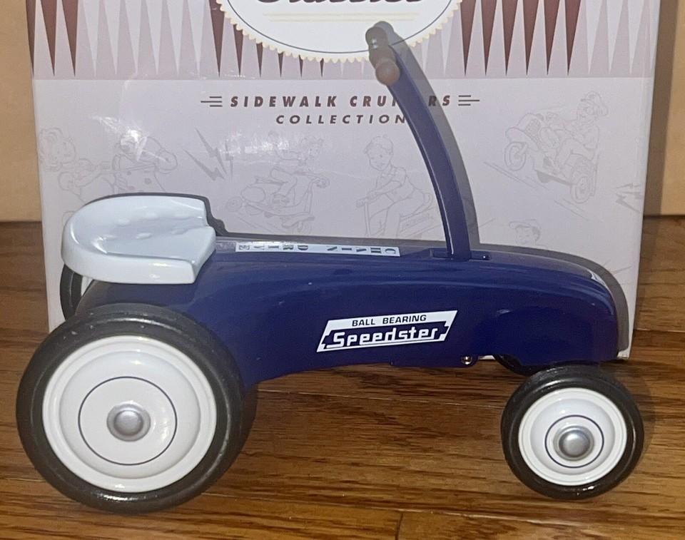 VTG Hallmark Classics Kiddie Car 1963 Garton Speedster Blue Diecast NEW ...