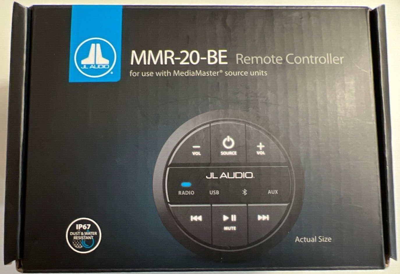 JL Audio MMR-20-BE Marine Wired Remote Controller For JL Audio ...
