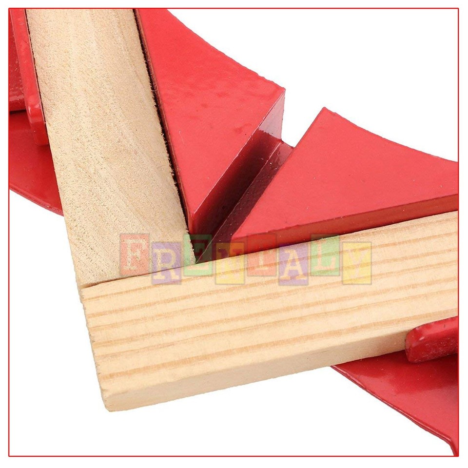 6X 90°Degree Right Angle Picture Frame Corner Clamp Holder Woodworking ...
