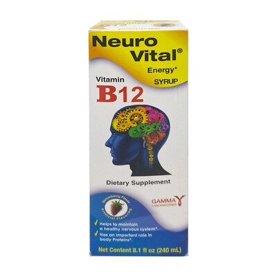 NEURO VITAL VITAMIN ENERGY SYRUP VITAMIN B12 8 oz | eBay
