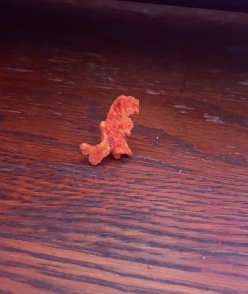 dinosaur shaped dorito | eBay
