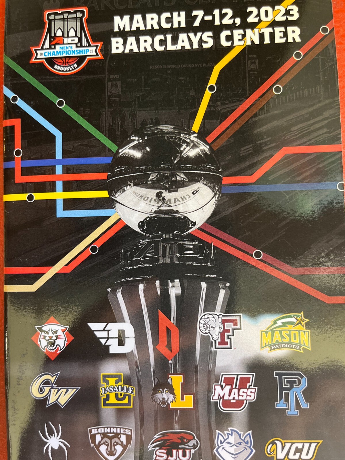 2023 A10 MENS Basketball CHAMPIONSHIP Tournament College Program FINAL ...