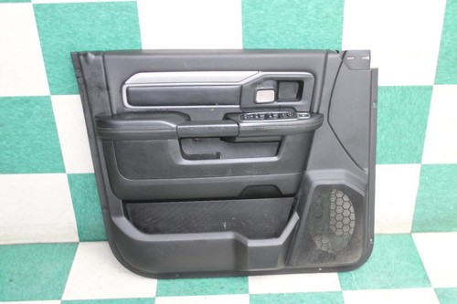19-24 RAM Black Front Driver Side Left LH Interior Door Trim Panel OEM ...