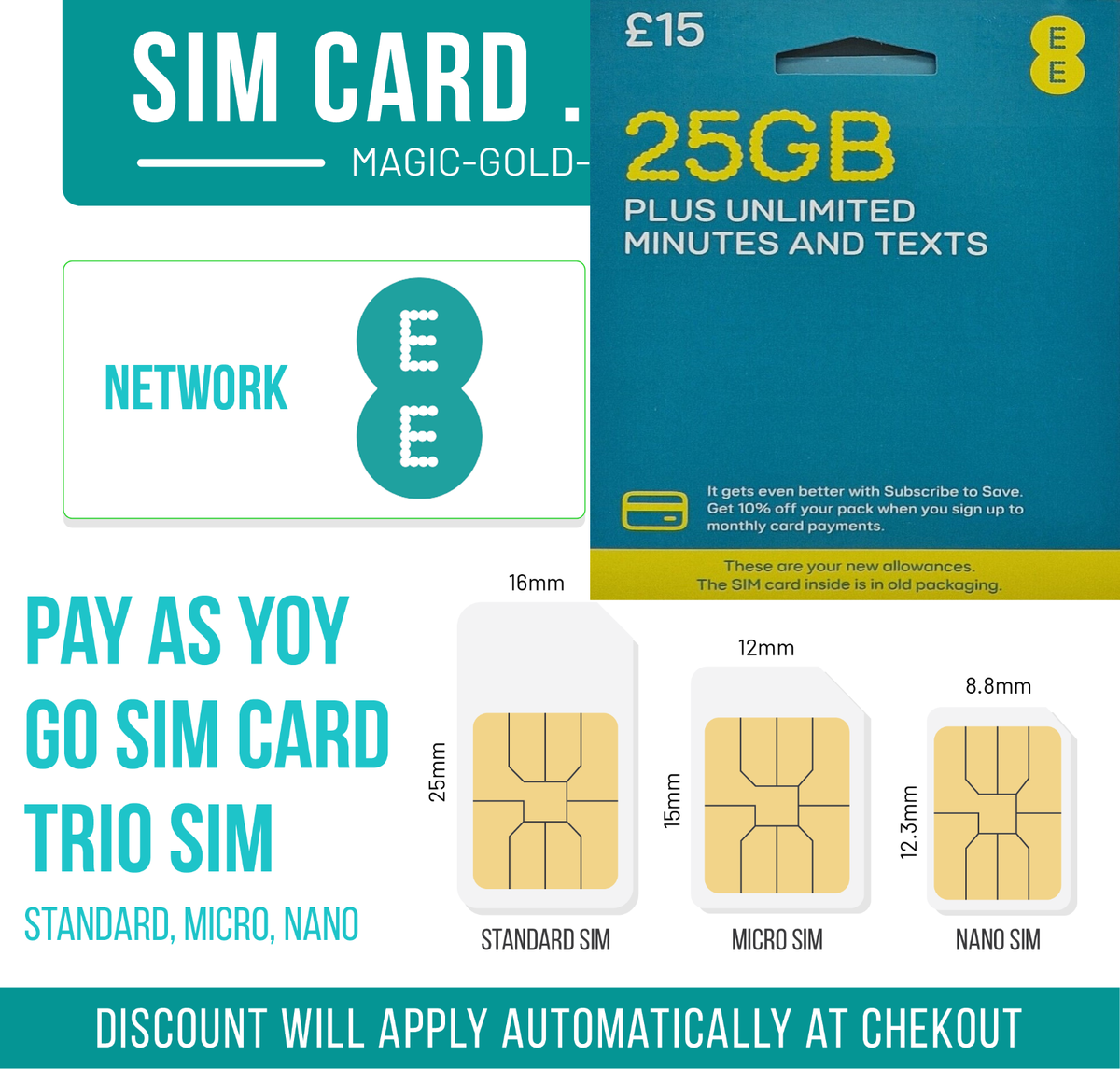 Sim Card Size
