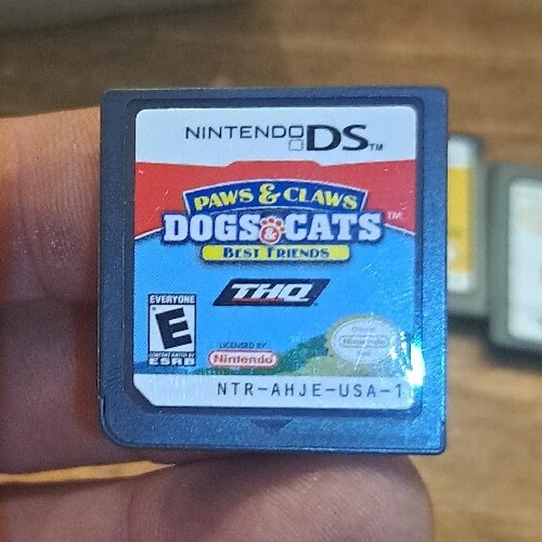 Paws & Claws Dogs & Cats Best Friends Nintendo DS 2007 AUTHENTIC ...