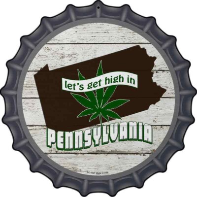 Lets Get High In Pennsylvania Novelty Metal Bottle Cap | eBay