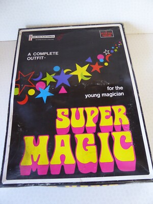 Vintage Peter Pan Playthings Super Magic Young Magician Set 1973 | eBay UK
