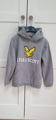LYLE & SCOTT Junior Boys Grey Hoodie 10-11 Years | eBay UK