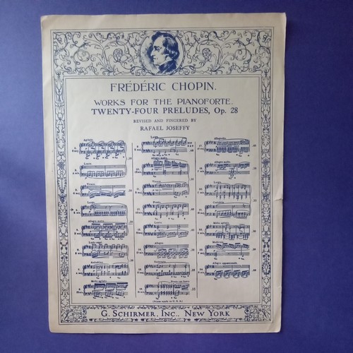 Sheet Music Frederic Chopin Works for the Pianoforte Polonaises VTG ...