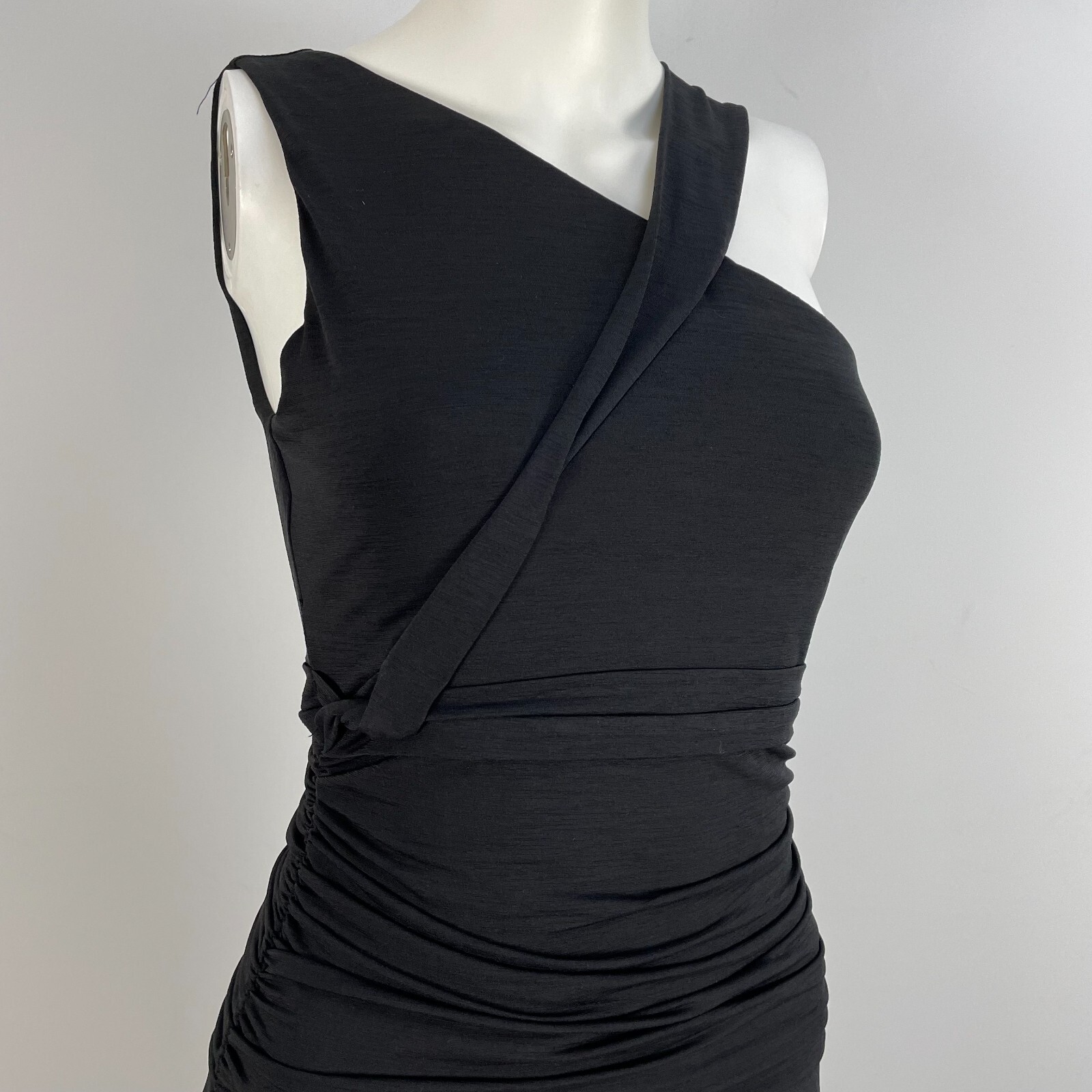 LEON MAX Limited Edition Black Cocktail Swing Dress S… - Gem