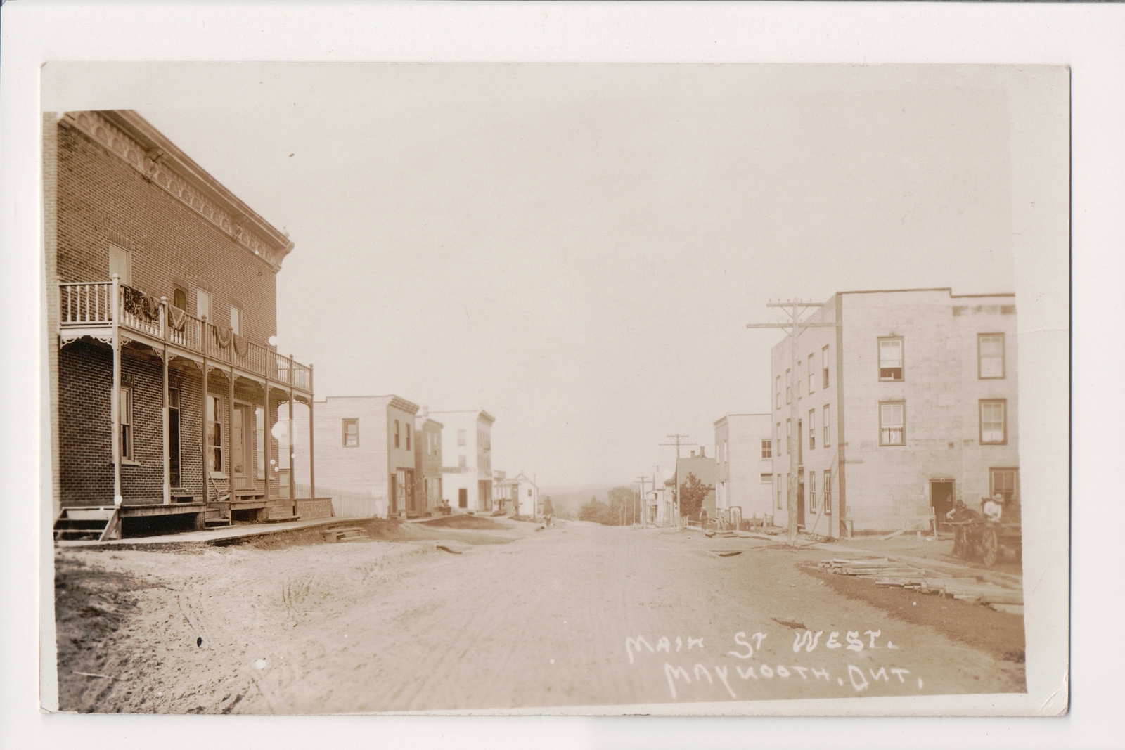 K-764 Hastings Highlands Maynooth Ontario Canada Main St Real Photo ...