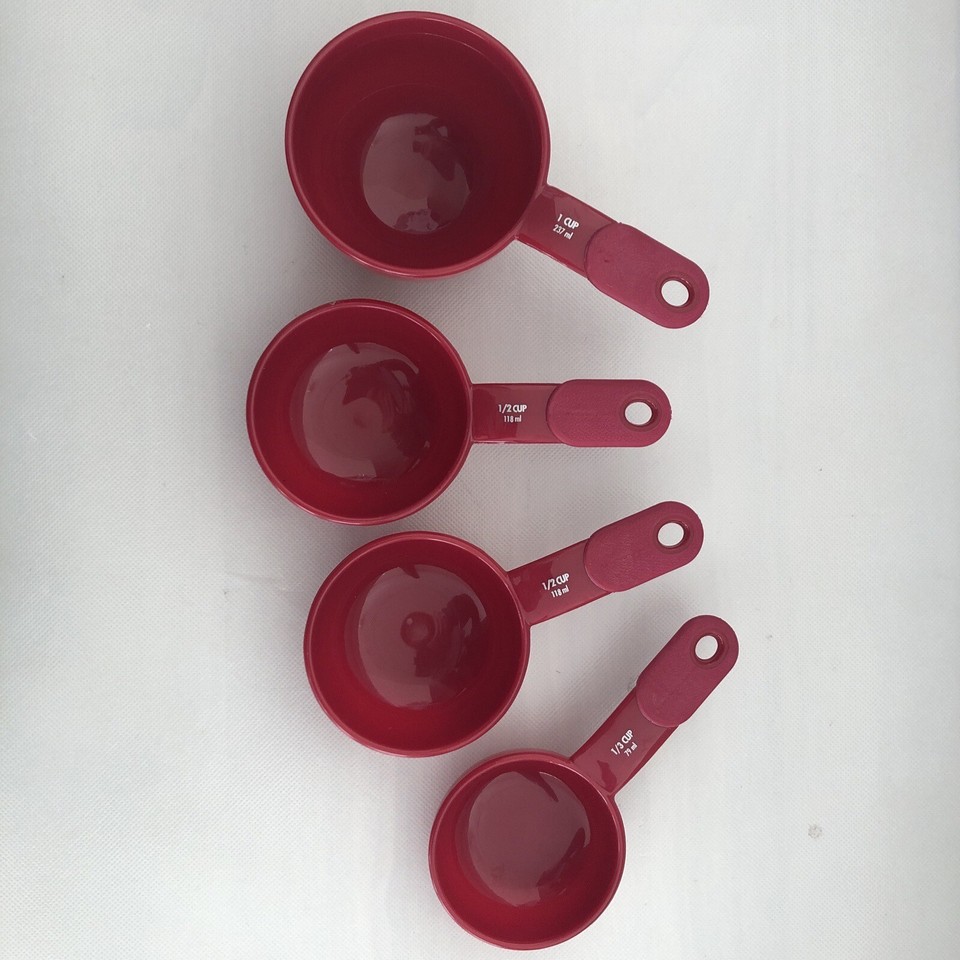 New KitchenAid Pink MHPA Pink Flamingo 4 Measuring Cups | eBay