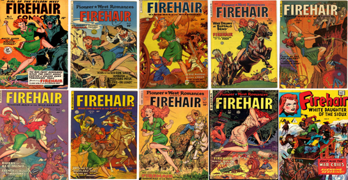 1948 - 1952 Firehair Comic Book Package - 10 eBooks on CD | eBay