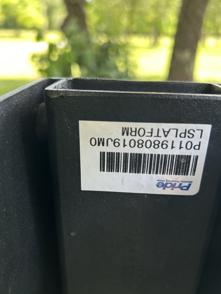 Pride Backpacker Plus- Van lift | eBay