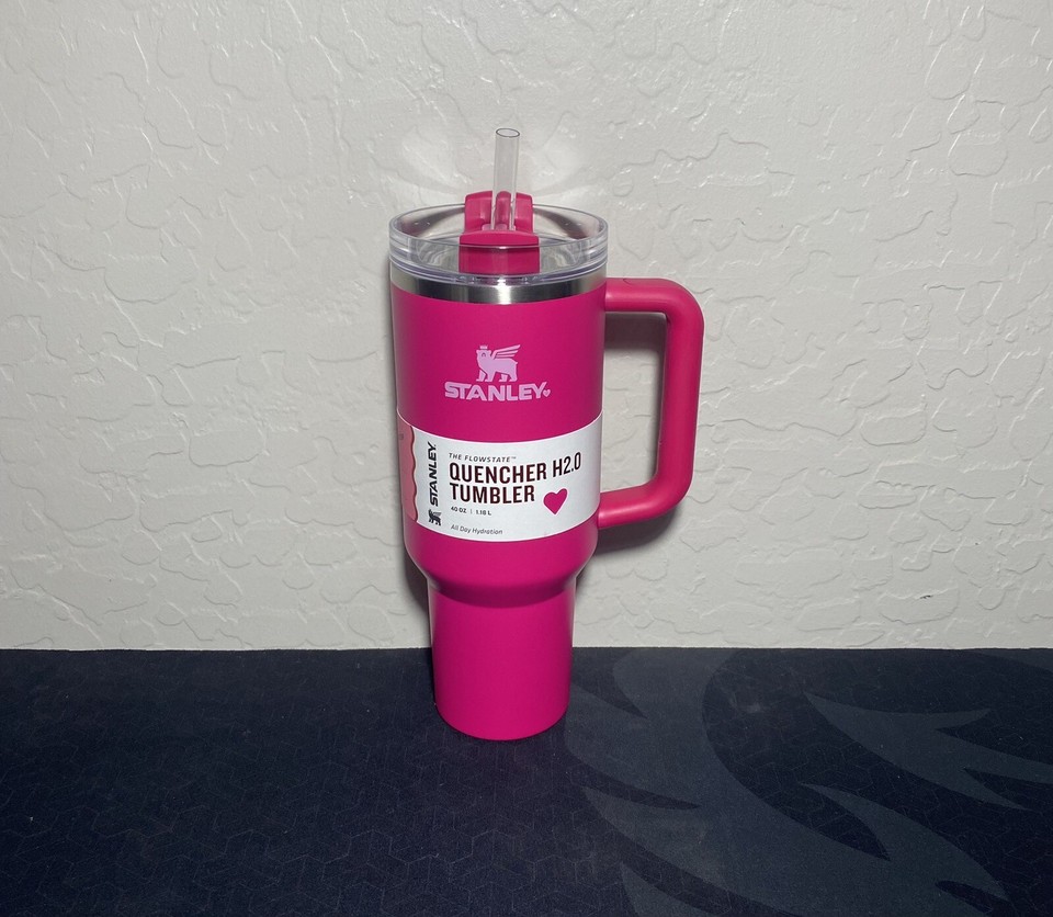 Stanley Cup 40 oz Stainless Steel Cosmo Pink Valentines Day SHIPS TODAY ...