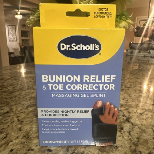 DR. SCHOLL'S Bunion Relief and Toe Corrector Support Pair 1 Left 1 ...