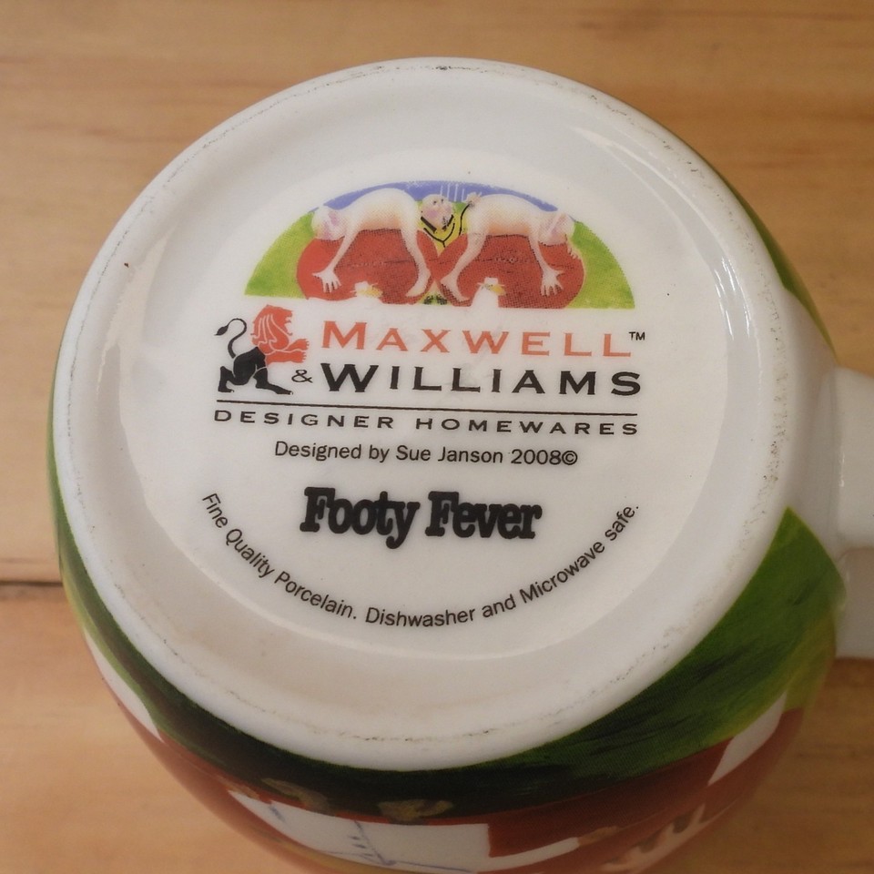 Maxwell & Williams - Artist Sue Jensen - Cheeky Fine Porcelain Mugs Lot ...