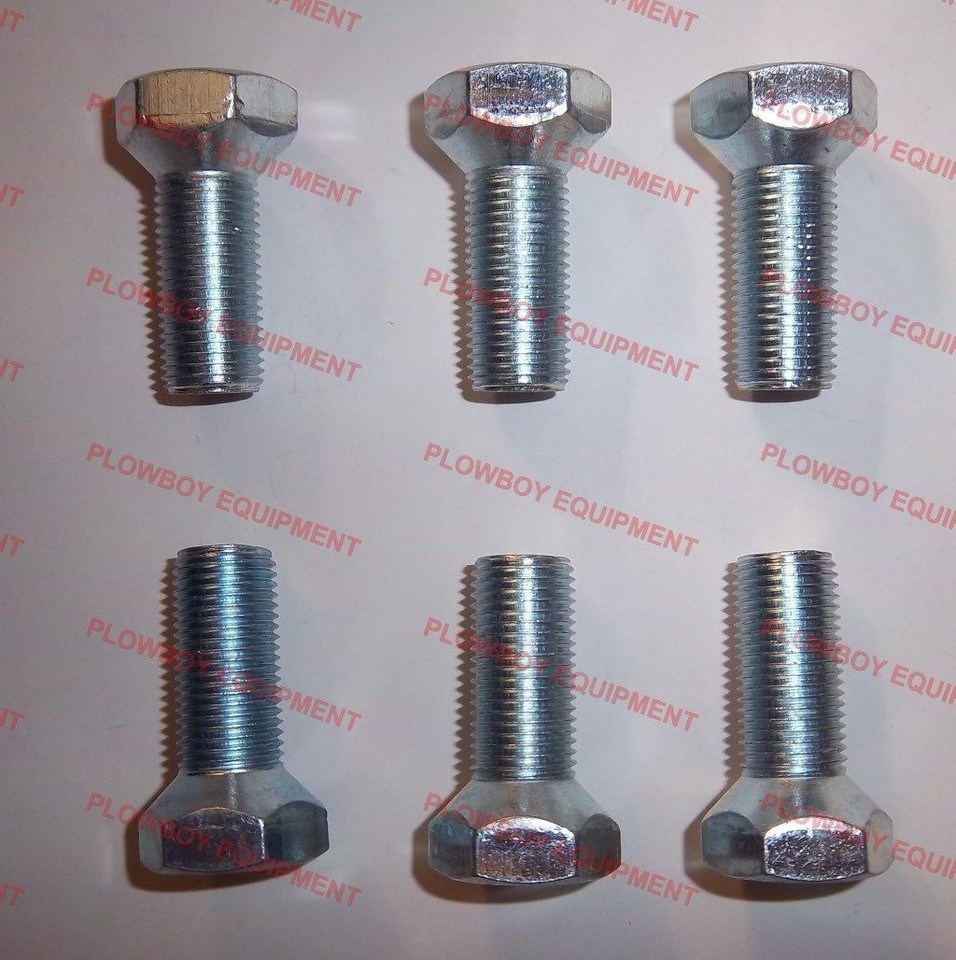 6 Pack WHEEL BOLTS for International Farmall Tractor M Super M 400 560 ...