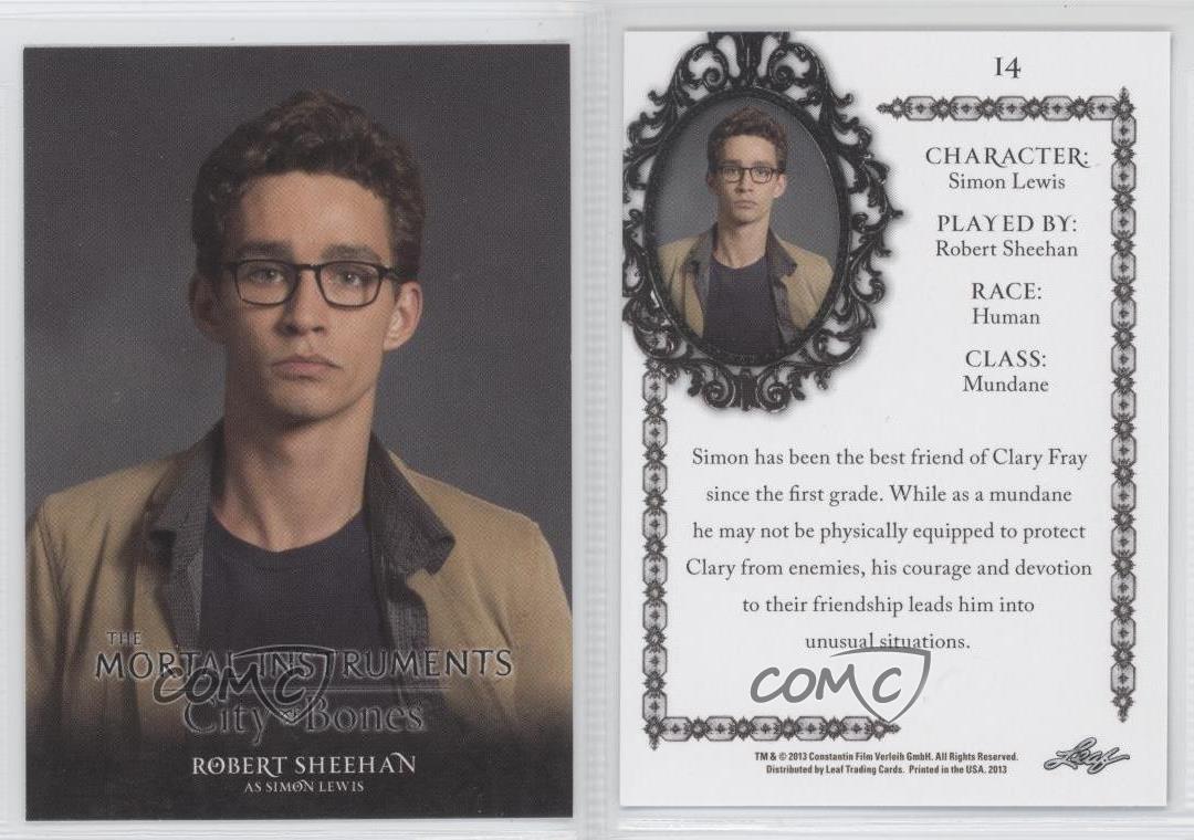 Simon City Of Bones Robert Sheehan