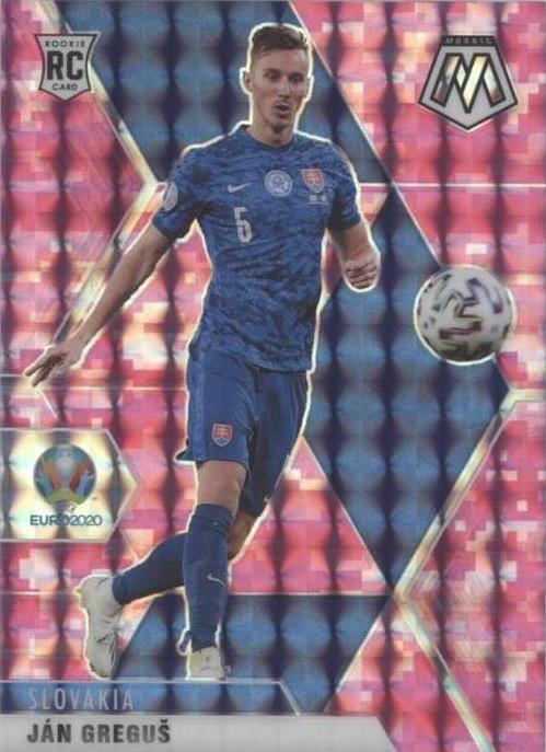 2021 Panini Mosaic UEFA Euro 2020 - Jan Gregus #91 Pink Camo Mosaic ...