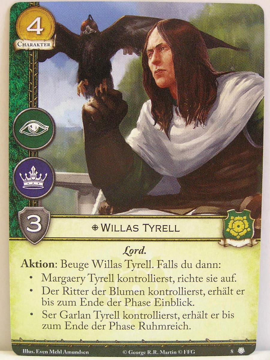 Haus Tyrell Karte