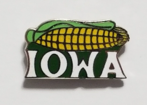 Iowa State Corn Cob Enamel Hat backpack Lapel Pin Pinback | eBay