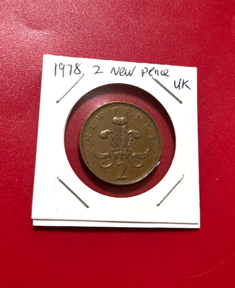 1978 2 NEW PENCE UK COIN - QUEEN Elizabeth II - NICE WORLD COIN !!! | eBay