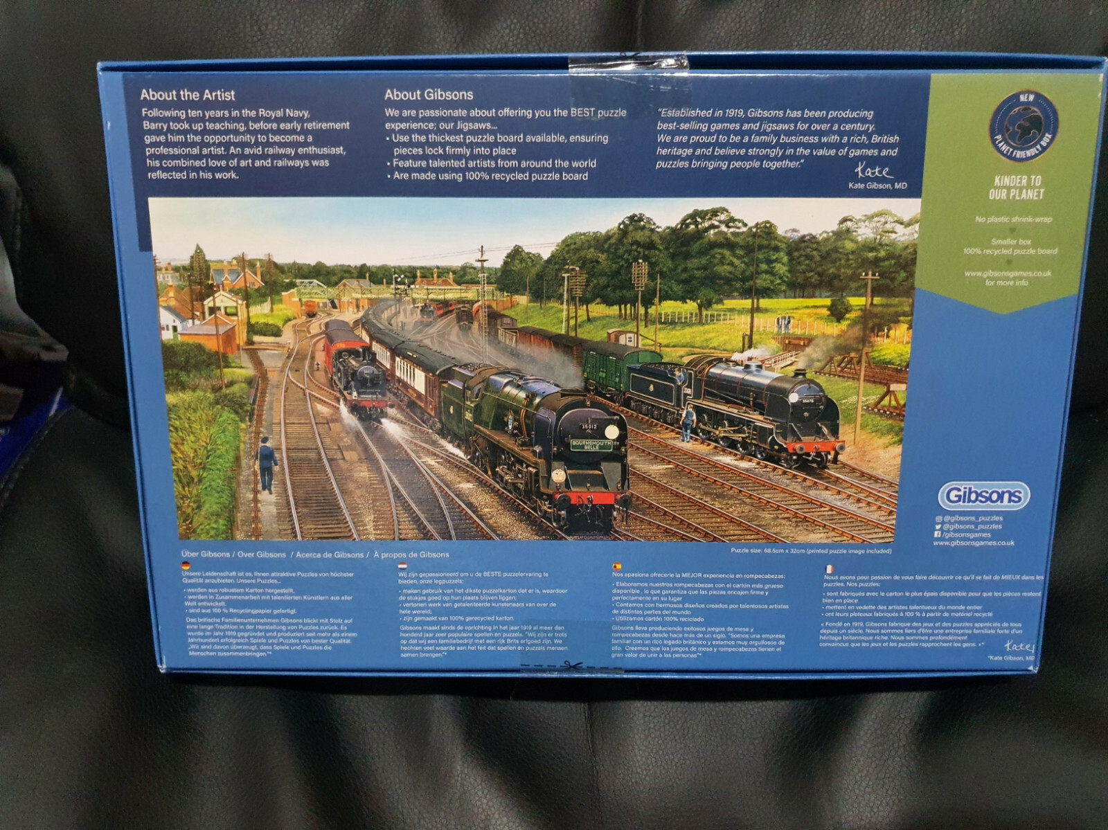 Gibsons G6317 New Forest Junction by Barry Freeman 636 pce jigsaw ...