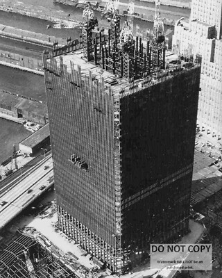 WORLD TRADE CENTER UNDER CONSTRUCTION IN 1969 - 8X10 PHOTO (DD355) | eBay