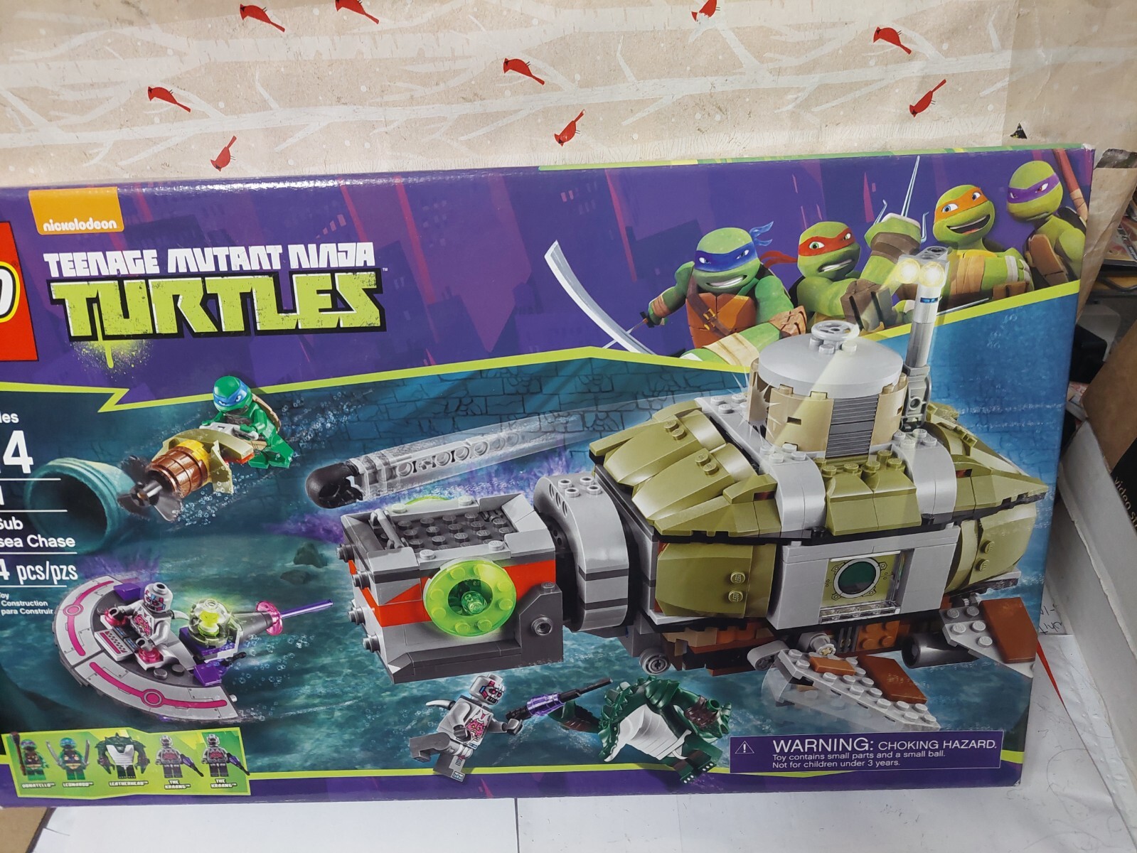 LEGO Teenage Mutant Ninja Turtles: Turtle Sub Undersea Chase (79121 ...
