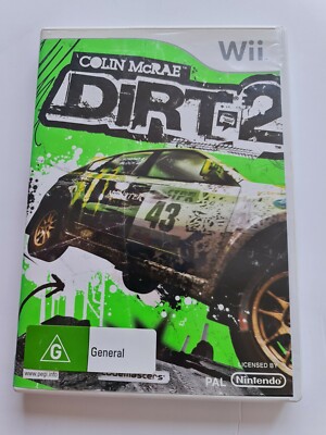 Dirt 2 (2009) Nintendo WII - Action Racing Offroad RPG SIM Motion ...