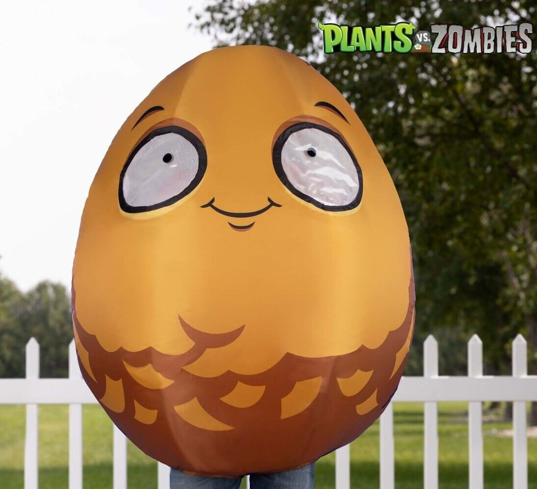 Adult Wall-Nut Plants Vs Zombie Inflatable Costume SI… - Gem