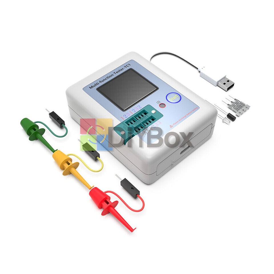 Upgrade LCR-TC1 LCR-TC2 Transistor Tester ESR Capacitance Meter ...