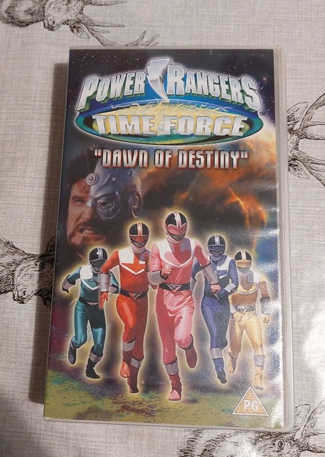 Power Rangers: Time Force - Dawn Of Destiny (VHS, 2002) for sale online ...