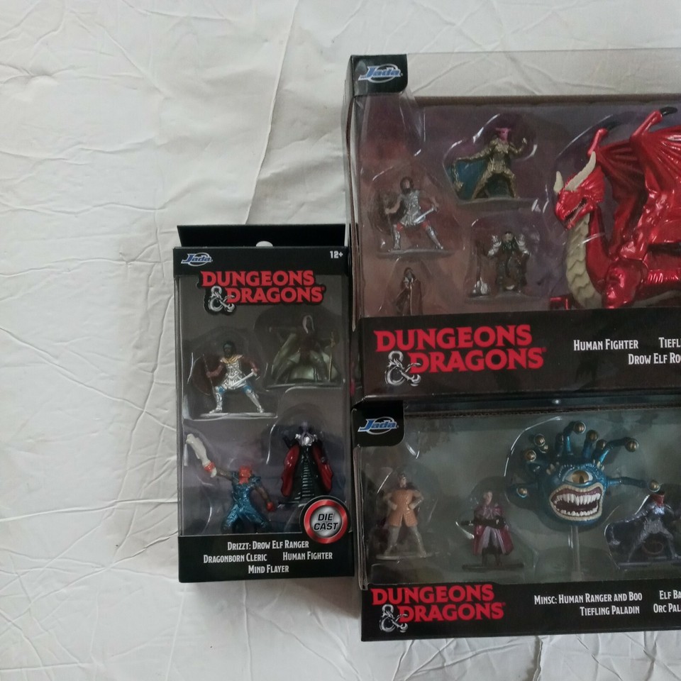Dungeons & Dragons Metal Figures*Drizzt Red Dragon*Beholder*Grenadier ...