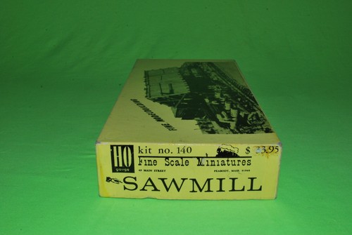 Fine Scale Miniatures HO Scale Kit# 140 Sawmill | eBay