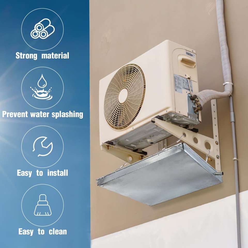 Air Conditioner Drip Pan, AC Drain Pan Air Conditioning Drainage Drip ...