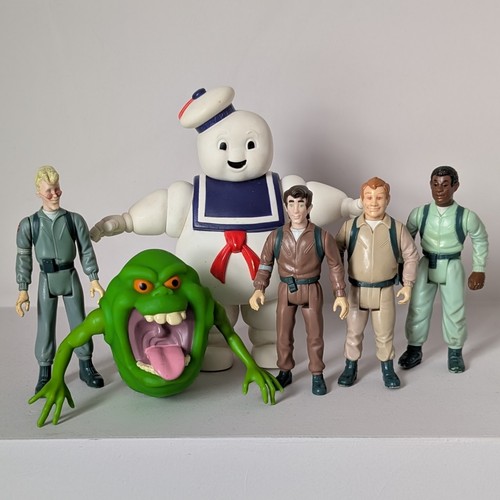 1986 Wave 1 Real Ghostbusters Kenner Figures inc Egon Ray Stay Puft ...