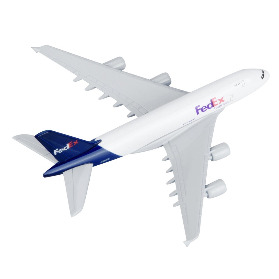 1:400 16cm A380 Cargo Express Composite Material Desk Aircraft Plane ...