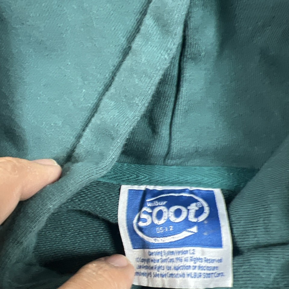 Wilbur Soot 96' Hoodie Mens S Green Version 1.2 A PC You Can Trust Sweatshirt | eBay