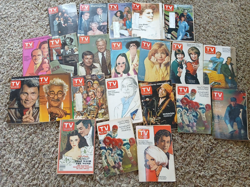 22 vintage TV Guide Magazines 1975, 76, 77, 79 IN | eBay